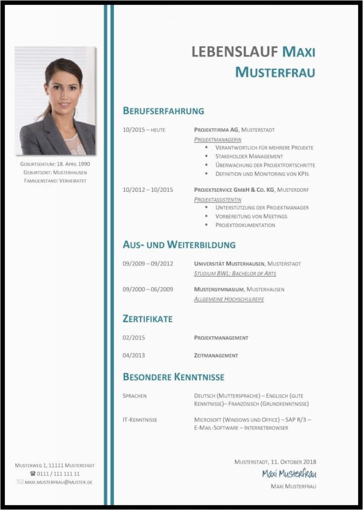 Lebenslauf Design Schüler Lebenslauf Muster Modern Vorlage Schweiz ...