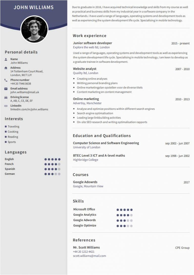 Computer Skills Deutsch Lebenslauf Möchten Sie Einen Lebenslauf ...